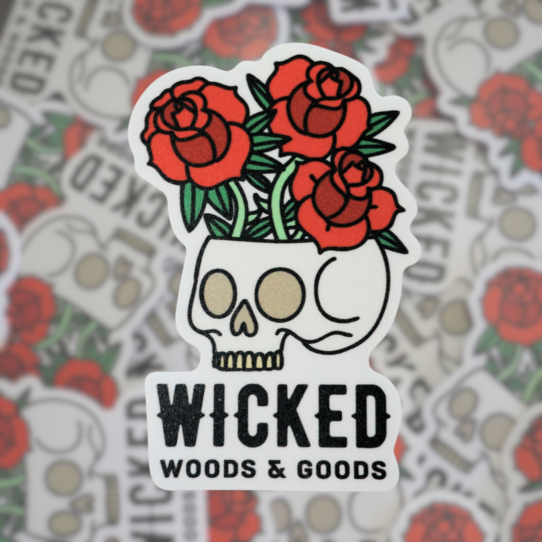 Wicked Logo Sticker | Wicked Woods & Goods