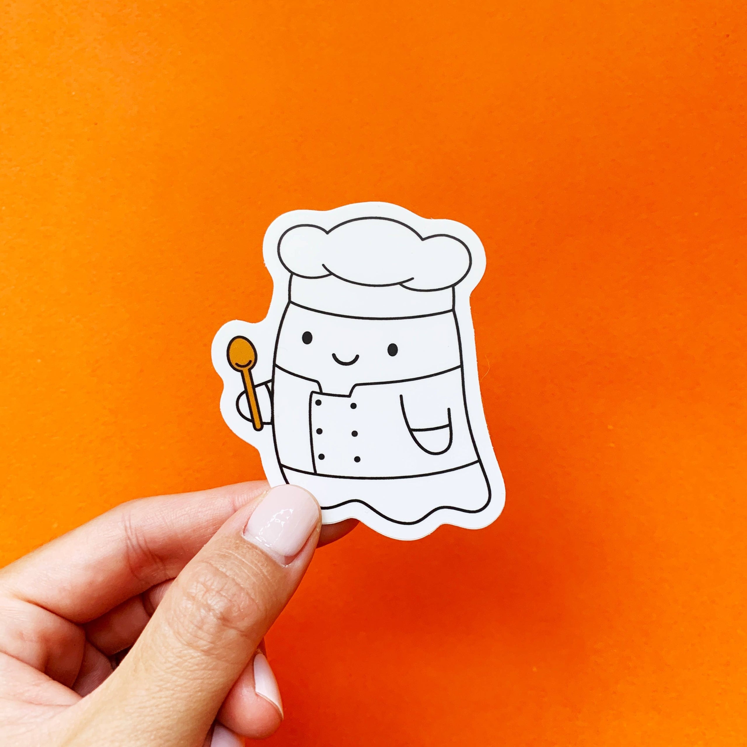Ghost Chef Sticker | Wicked Woods & Goods