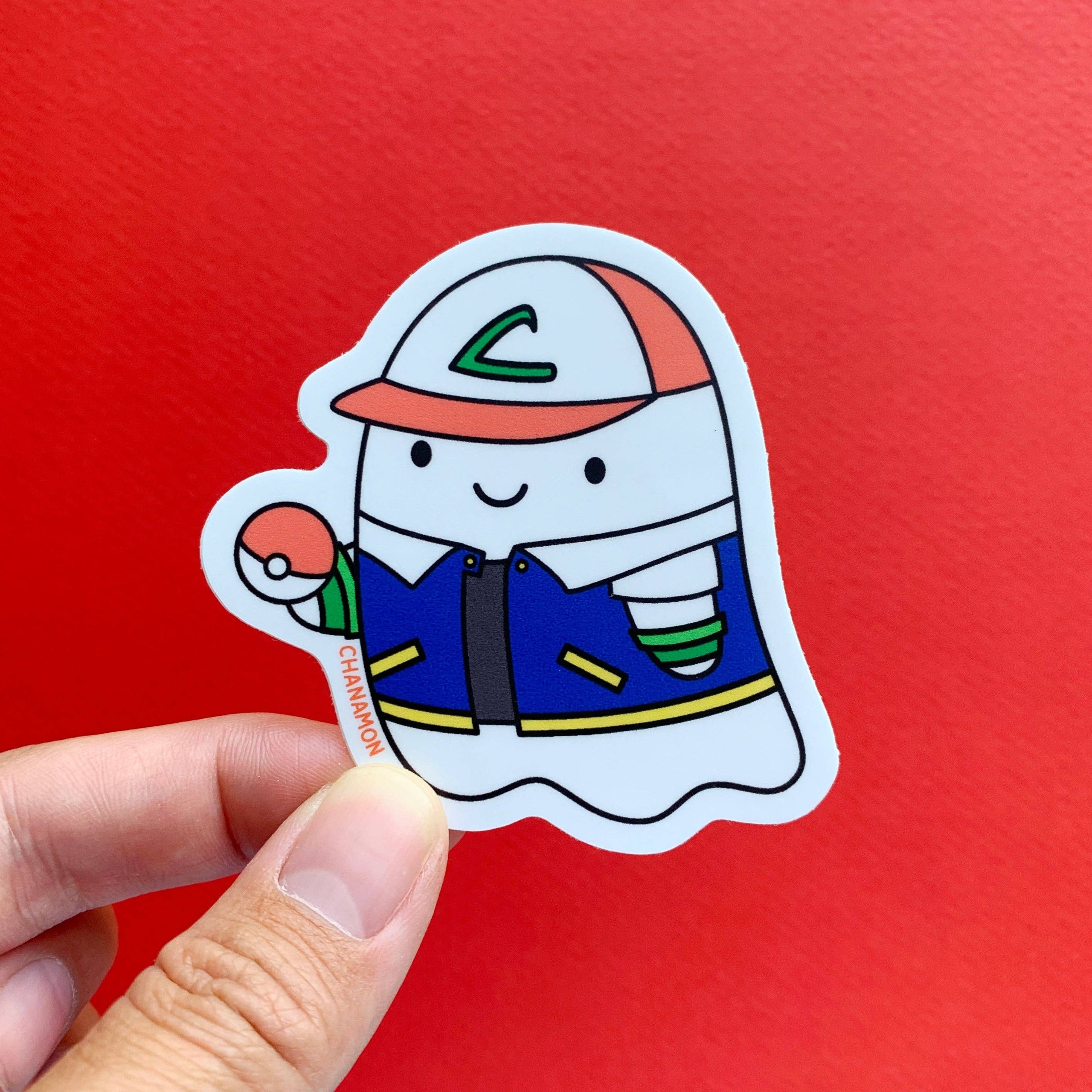 Pokemon Master Ghost Sticker | Wicked Woods & Goods