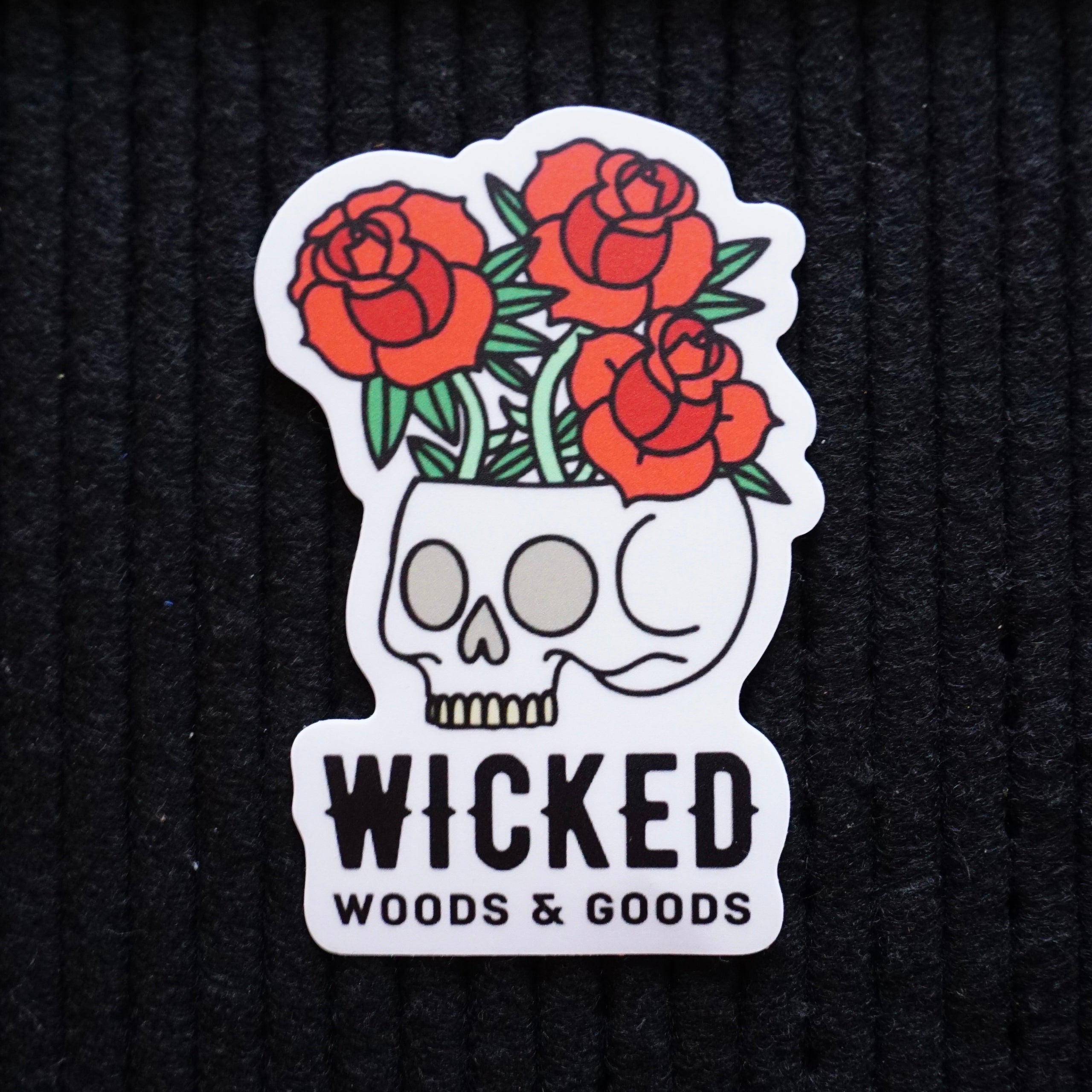 Wicked Logo Sticker | Wicked Woods & Goods